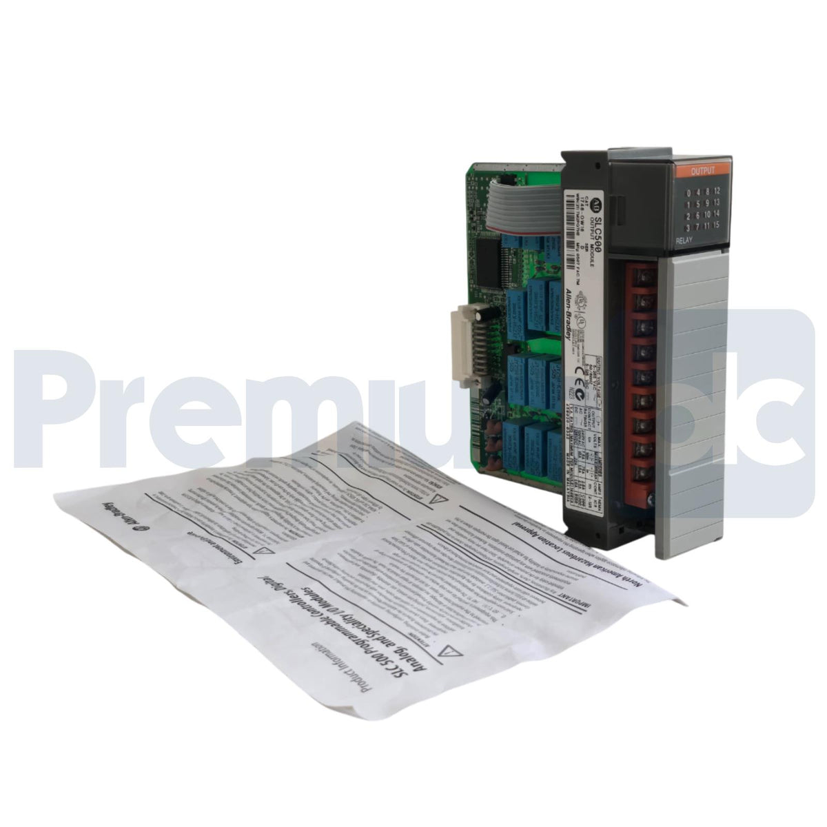 ALLEN BRADLEY 1746-OW16 /D SLC 500 16-CH RELAY OUTPUT MODULE 17460W16 ...