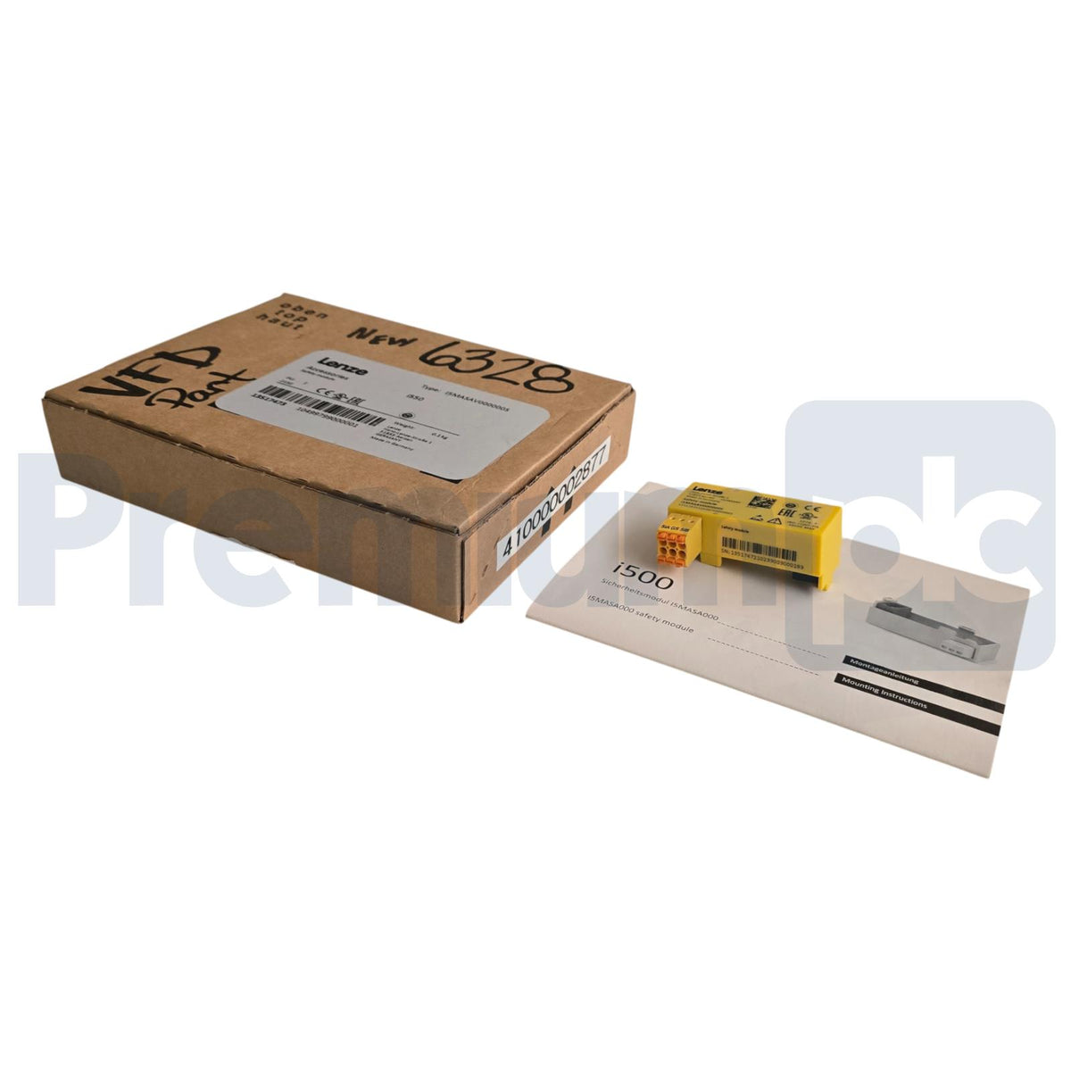 Lenze I5MASAV000000S i550 Safety Module STO (Safe Torque Off) 30V 1351 ...