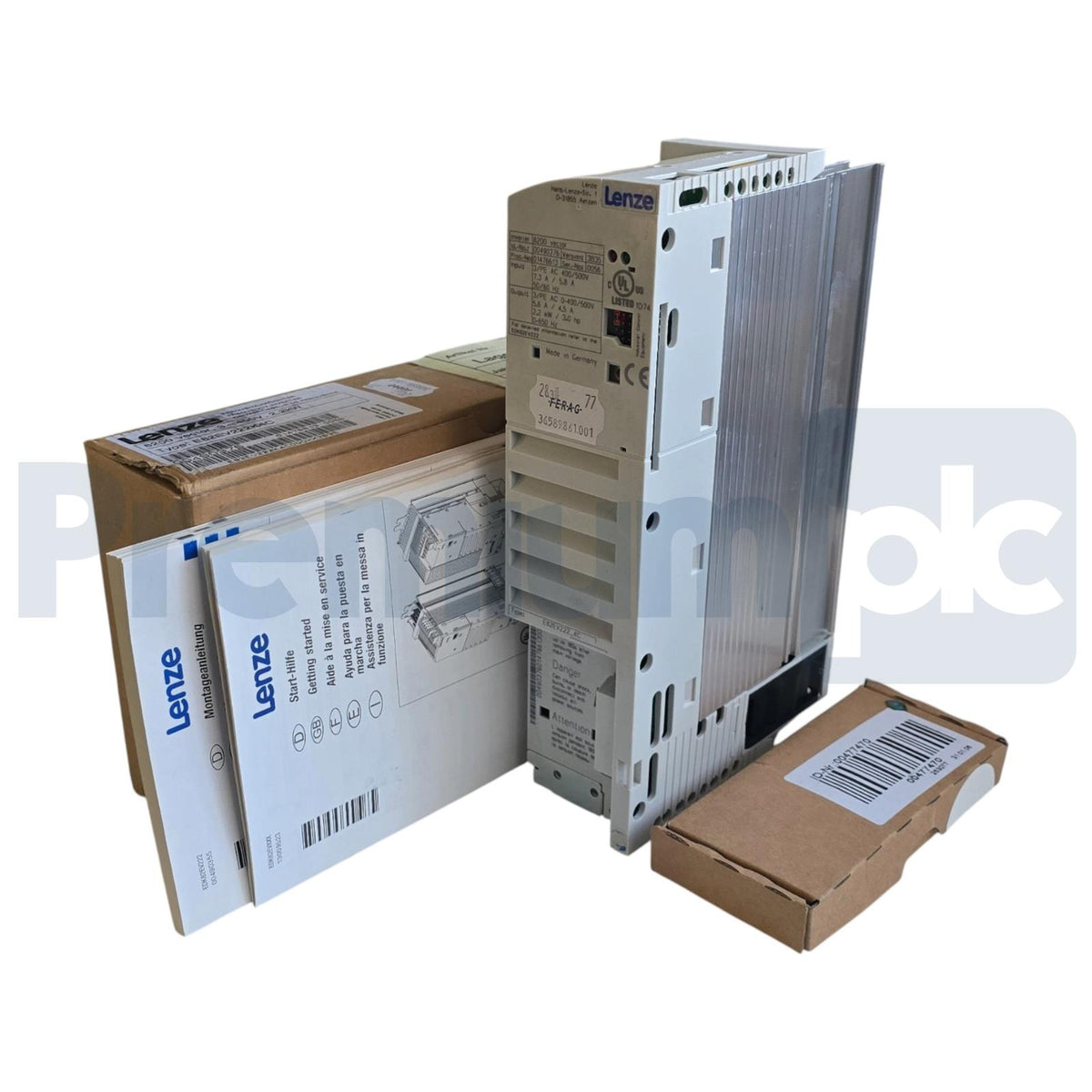 Lenze E82EV222K4C 8200 Vector Inverter 3P 400V 2.2kW E82EV222_4C 00490 ...