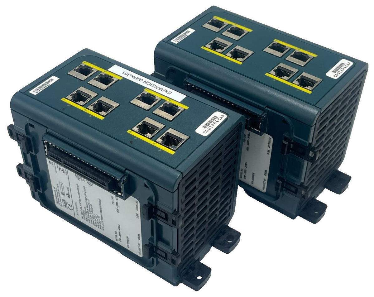 2 CISCO IEM-3000-8TM= 8-Port 10/100 Fast Ethernet Expansion Module - I ...