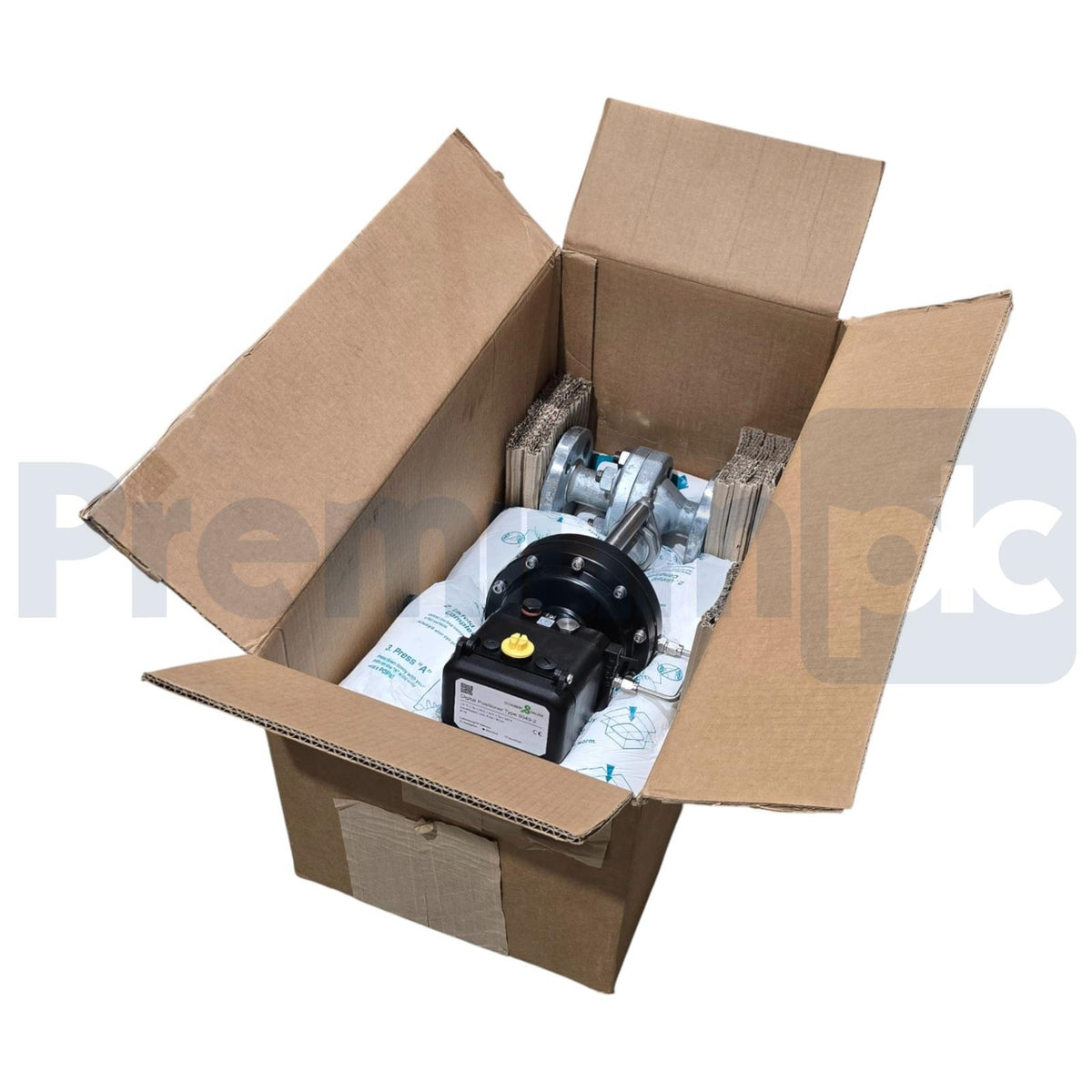 Schubert & Salzer 8621 GS3 Sliding Gate Valve 1" w/ 8049-2 Digital Pos ...