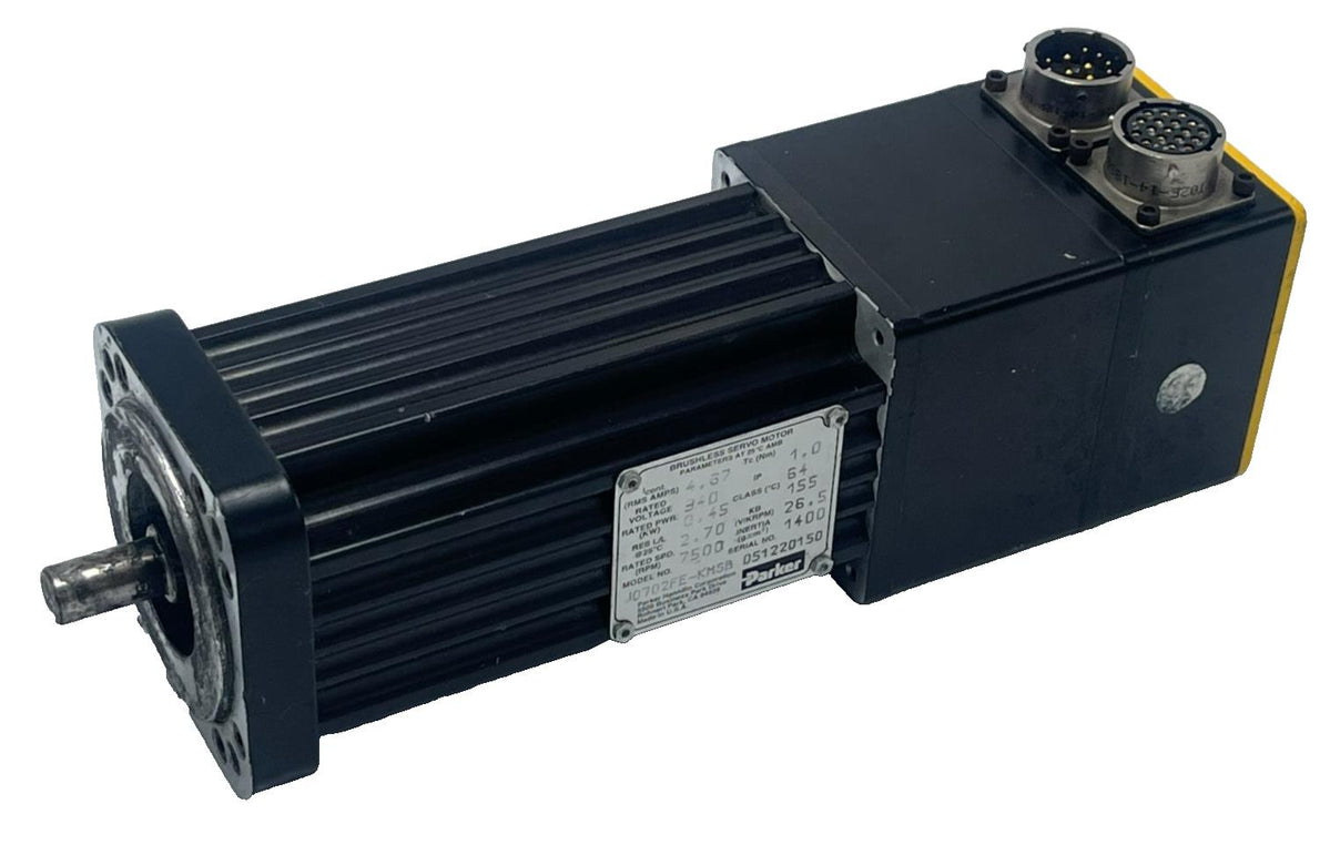 PARKER J0702FE-KMSB Brushless Servo Motor J0702FEKMSB 115V AC Encoder ...
