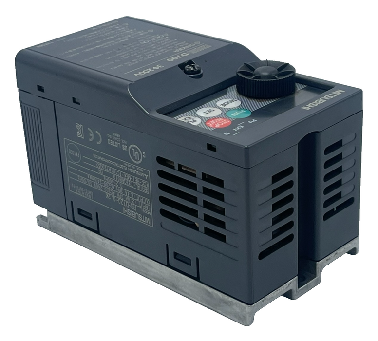 Mitsubishi FR-D720-0.2K Freqrol D700 Inverter 0.2kW 3-Phase 200V VFD ...