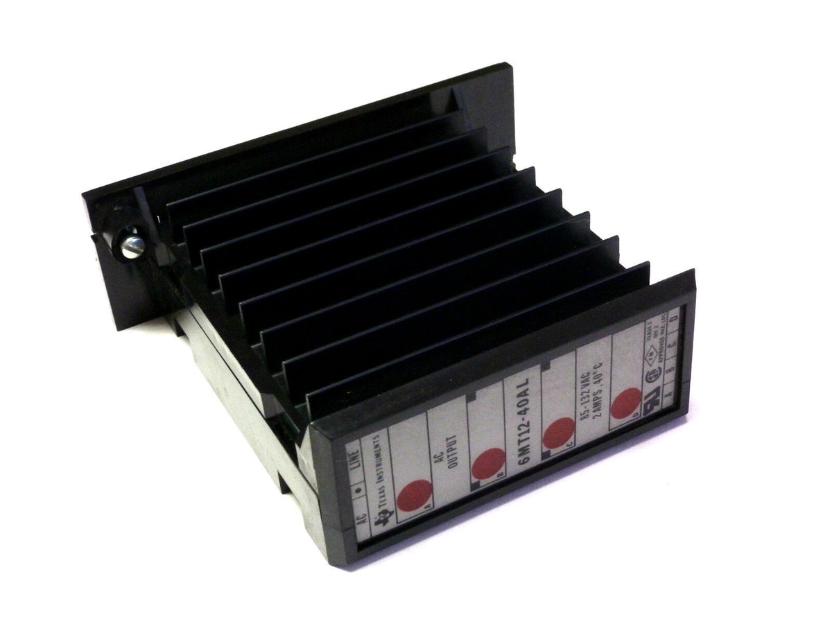 TEXAS INTRUMENTS 6MT-12-40AL OUTPUT MODULE 85-132VAC 6MT1240AL — PremiumPLC