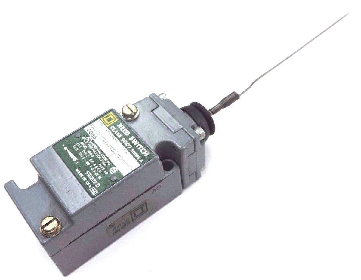 NEW SQUARE D 9007-C86L REED LIMIT SWITCH CO86, SER. A 600V 5A, C +OPTI ...