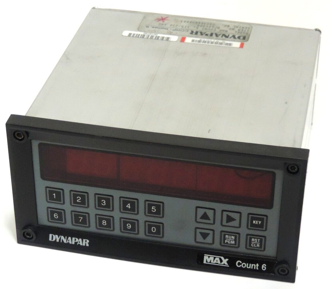 DYNAPAR MC600S00 COUNTER CONTROLLER MAX COUNT 6 115/230VAC MC600S-00 ...