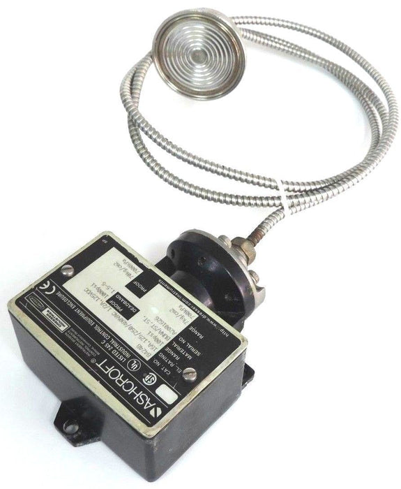 ASHCROFT B424B SNAP ACTION PRESSURE SWITCH , W/ TYPE 320, DIAPHRAGM 31 ...