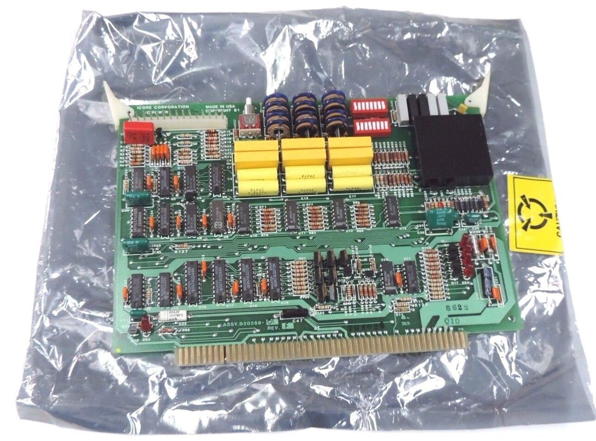 ICORE CORP. D20568-01 I/O POWER BOARD D2056801 REV. F — PremiumPLC