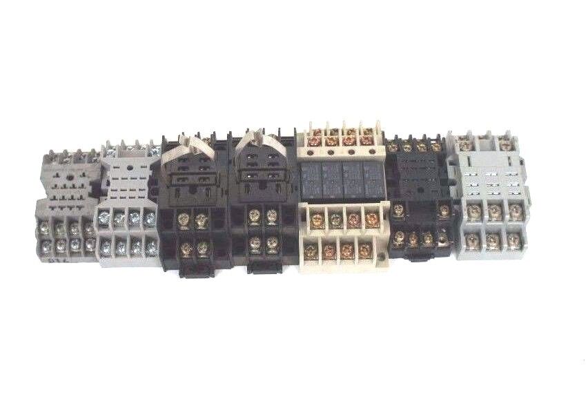 OMRON G6B-4BND, ALLEN BRADLEY 700-HN116, SQUARE D 8501-NR43, P & B 27E ...