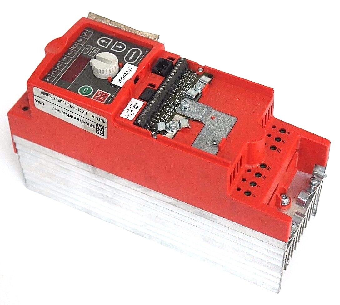 SEW EURODRIVE MC07 A008-5A3-4-00 MOVITRAC DRIVE FREQUENCY INVERTER VFD ...