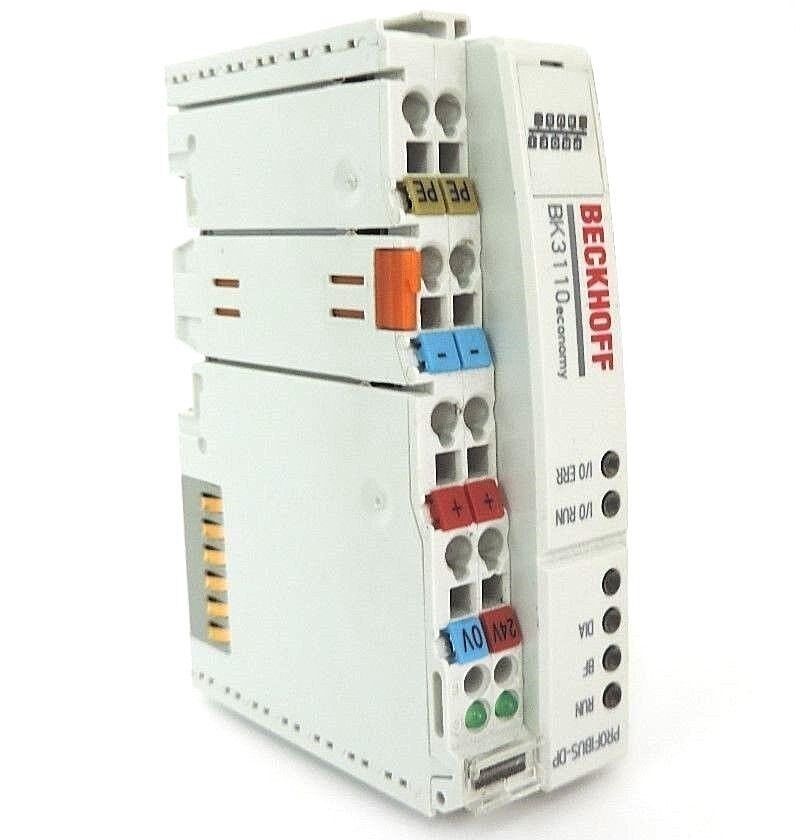 BECKHOFF BK3110 PROFIBUS COUPLER 24VDC — PremiumPLC