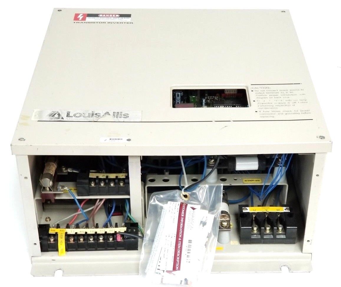 LOUIS ALLIS ESP-130 LANCER JR. TRANSISTOR INVERTER DRIVE 92064 10HP RE ...