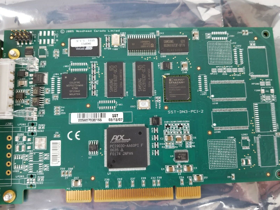 NIB WOODHEAD / ABB SST-DN3-PCI-2 INTERFACE CARD DSQC-658 3HAC-025779-0 ...