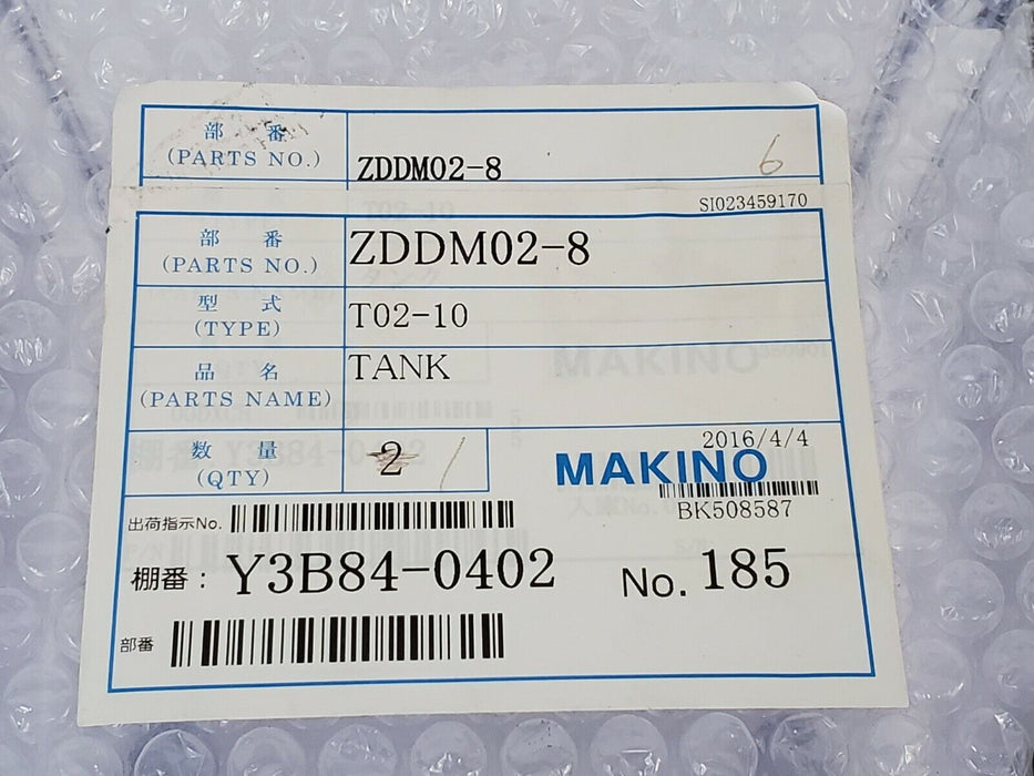 NEW MAKINO ZDDM02-8 SPINDLE BEARING ATC OIL LUB RESERVIOR TANK T02-10 ...
