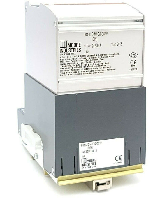NEW MOORE INDUSTRIES DIM/IO/CC8/IP DIM-CC DISCRETE INPUT MODULE — PremiumPLC