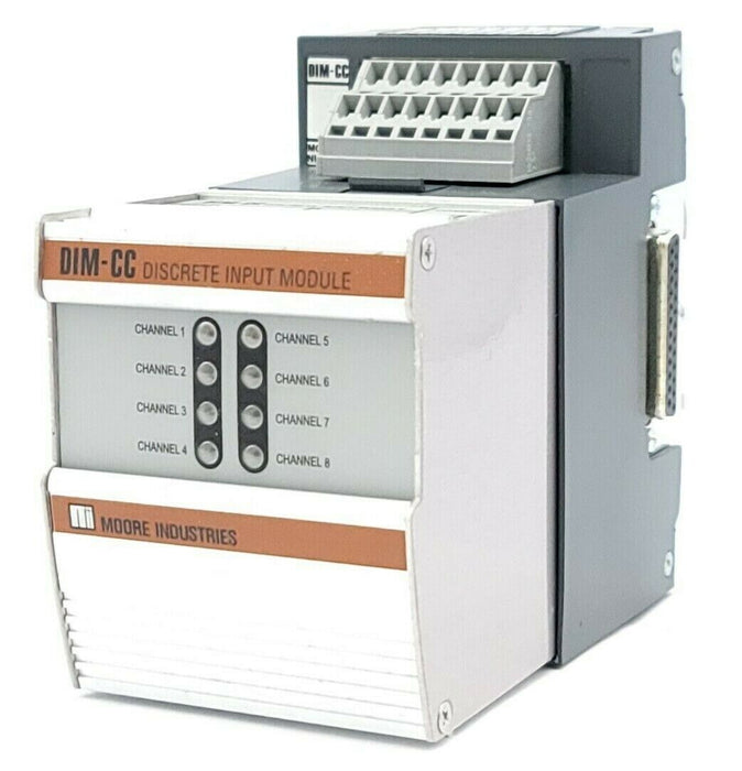 NEW MOORE INDUSTRIES DIM/IO/CC8/IP DIM-CC DISCRETE INPUT MODULE ...