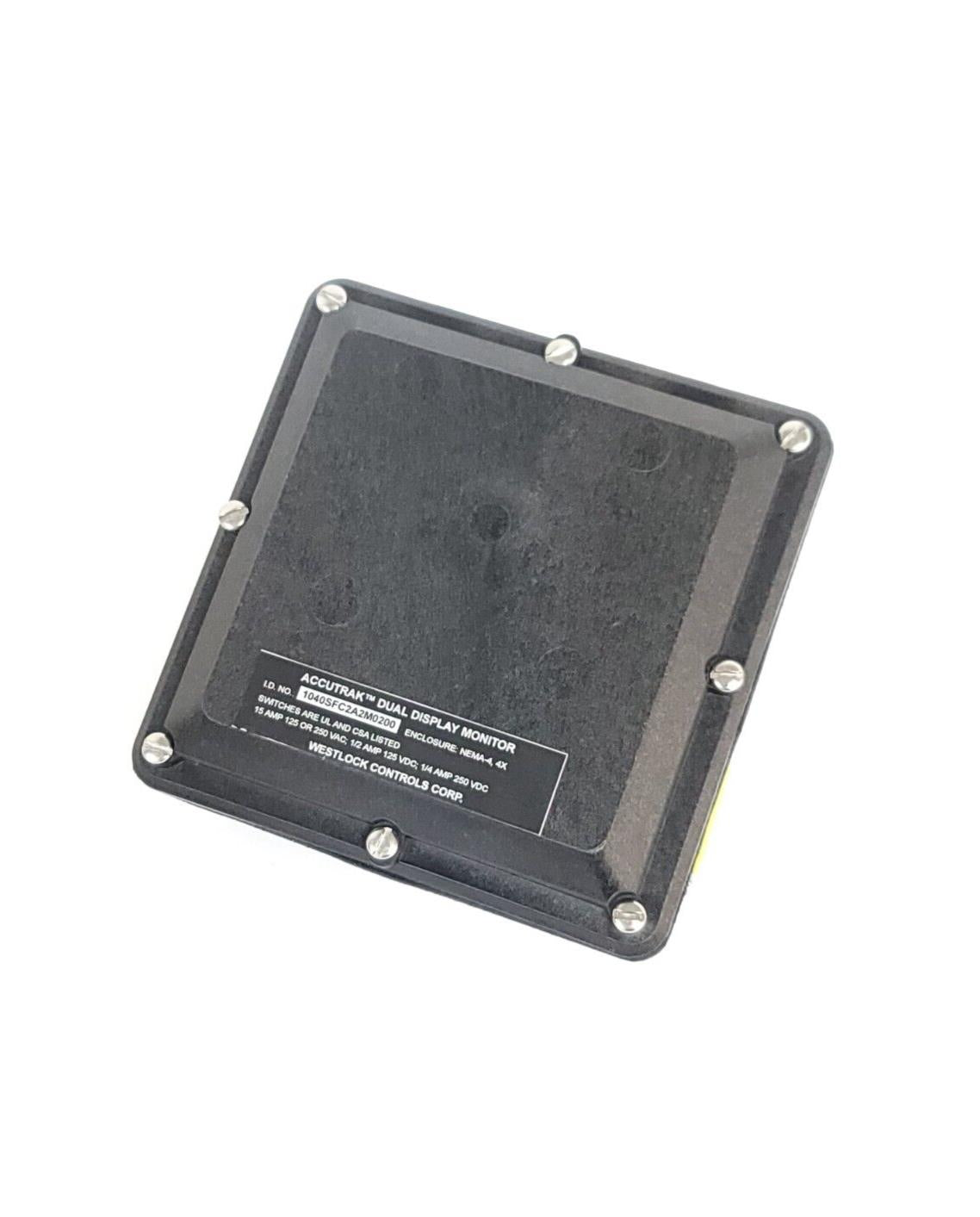 NEW WESTLOCK CONTROLS 1040SFC2A2M0200 ACCUTRAK DUAL DISPLAY MONITOR ...
