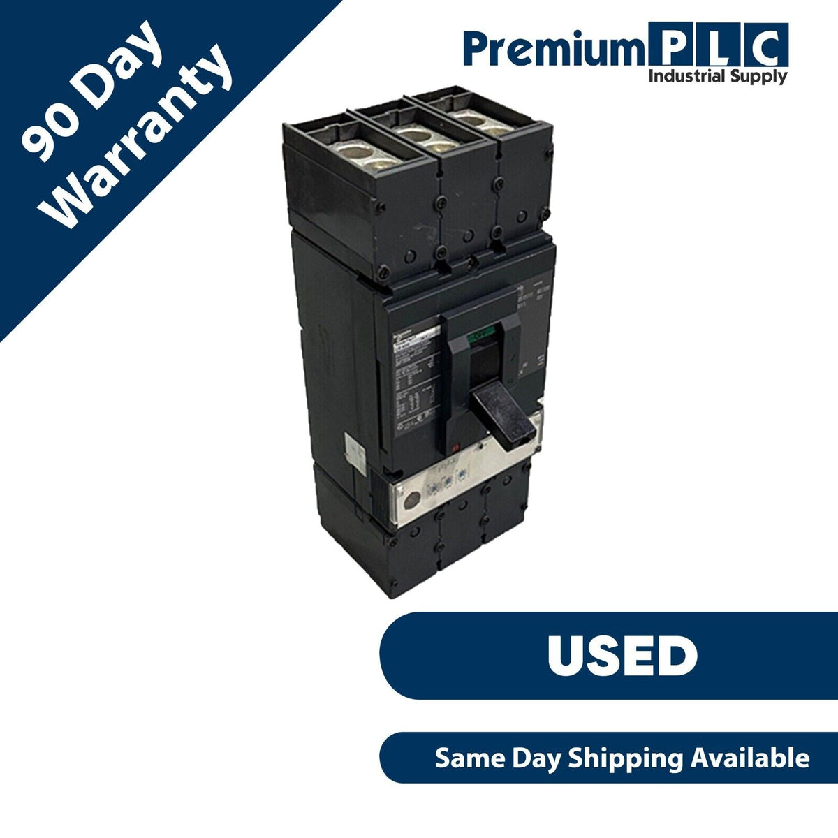 SCHNEIDER PowerPact LR 600 CIR. BREAKER 600A LRL36600U33X W/MICROLOGIC ...