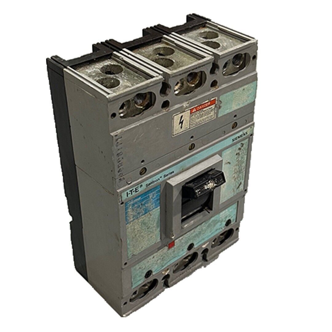 SIEMENS ITE JXD63B400 SENTRON SERIES CIRCUIT BREAKER 400A 600VAC 3P W ...