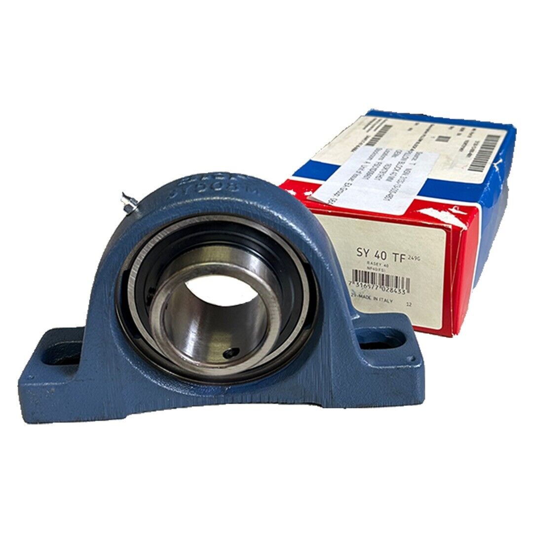 NEW SKF SY 40 TF / SY40TF PILLOW BLOCK BEARING 40mm BORE 2-BOLT BASE R ...