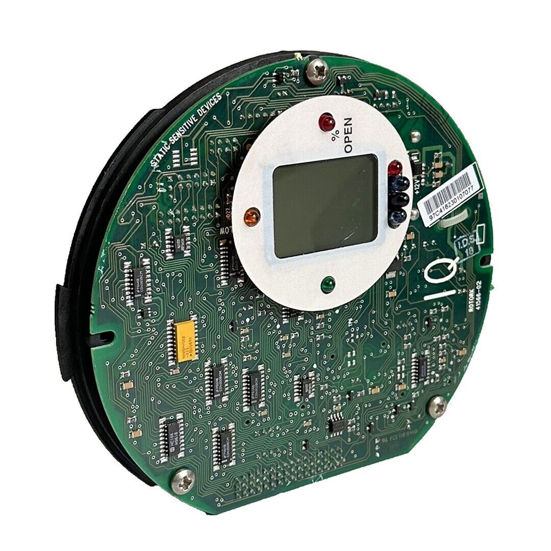 ROTORK 41566-02 / 4156602 DISPLAY DRIVER BOARD W/ 33734-01 CONTROL BOA ...