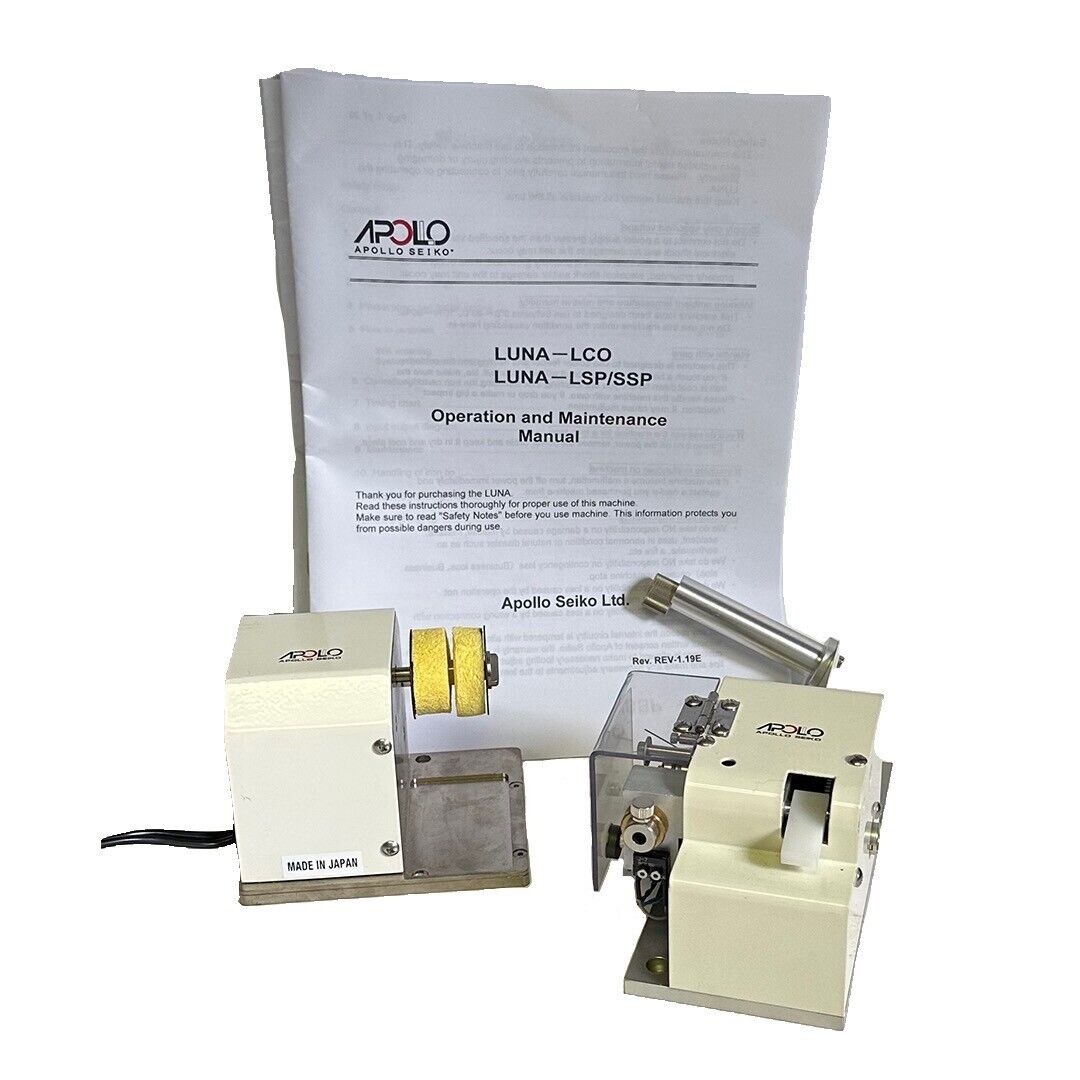 APOLLO SEIKO LUNA-LCO / LUNA-LSP/SSP SOLDER FEEDER COMPONENTS AND CABL ...