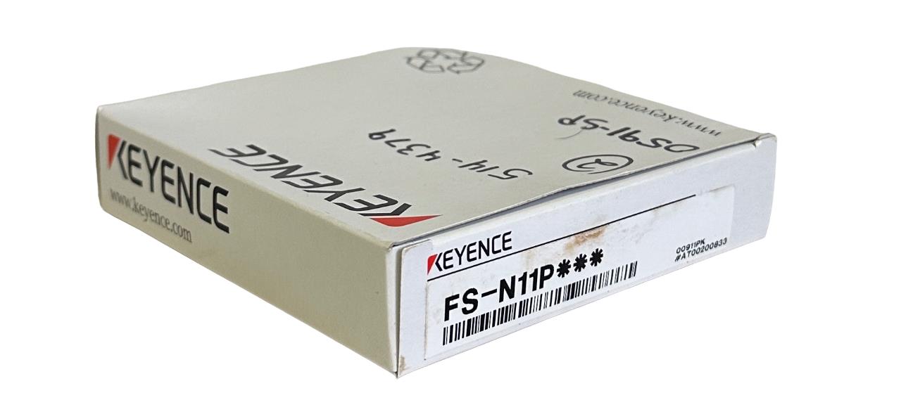 NEW KEYENCE FS-N11P / FSN11P FIBER AMPLIFIER 24Vdc 2M FOR FIBER OPTIC ...