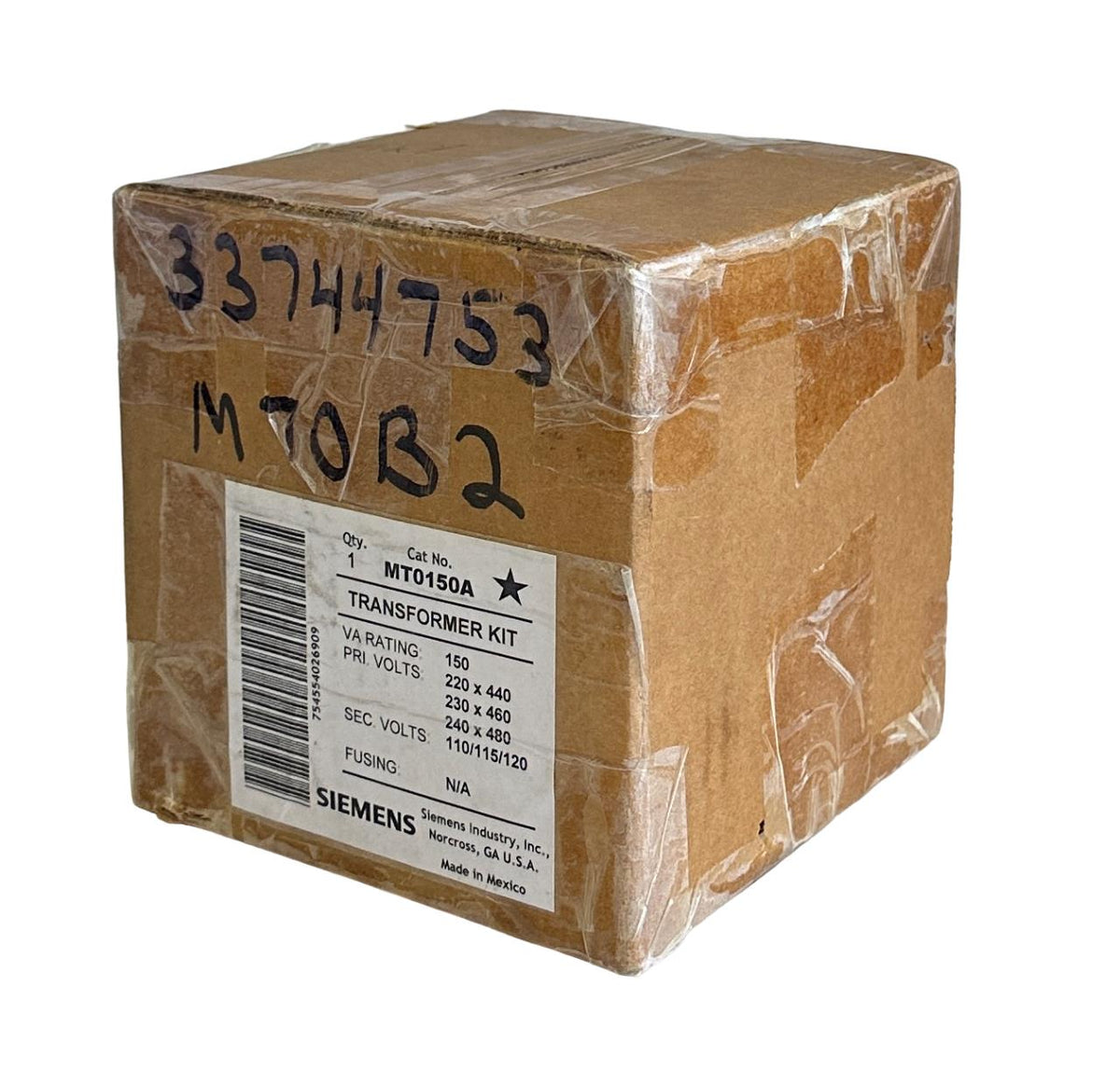 NEW SIEMENS MT0150A INDUSTRIAL TRANSFORMER KIT 150VA 220-480VAC ...