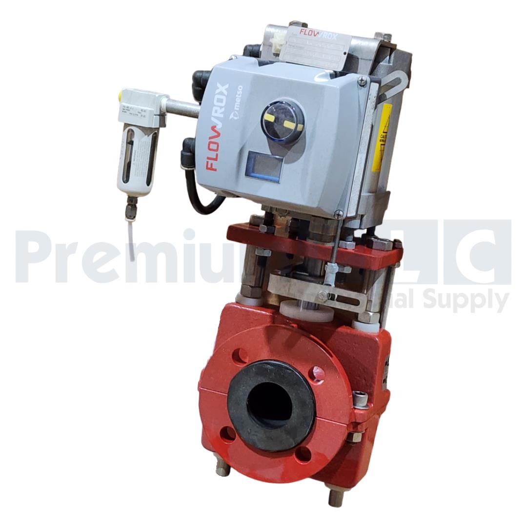 NEW VALMET FLOWROX PVE2AK150-601LX PINCH VALVE W/ ND9103HXV01 CONTROLL ...