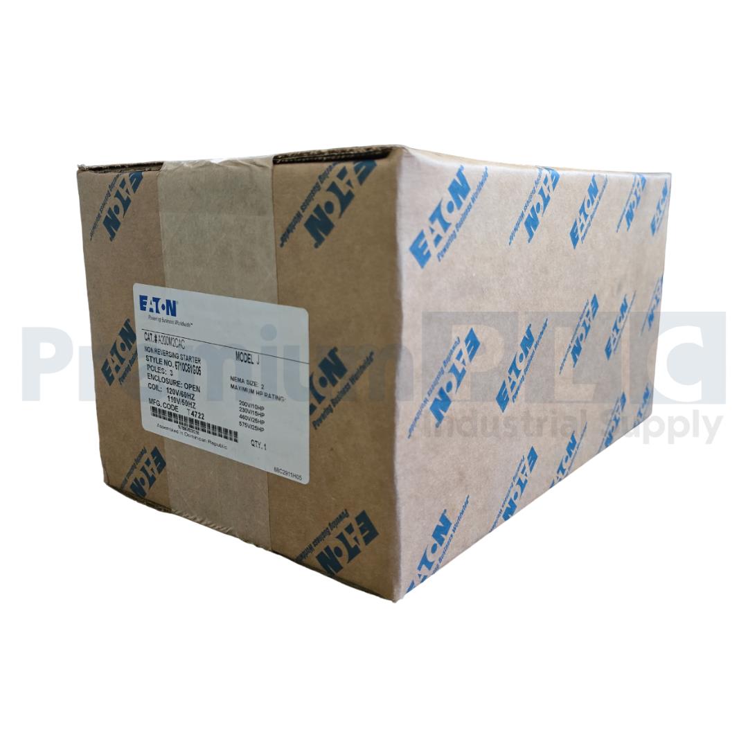 NEW EATON A200M2CAC MODEL J A200 NEMA NON REVERSING STARTER 6710C51G05 ...