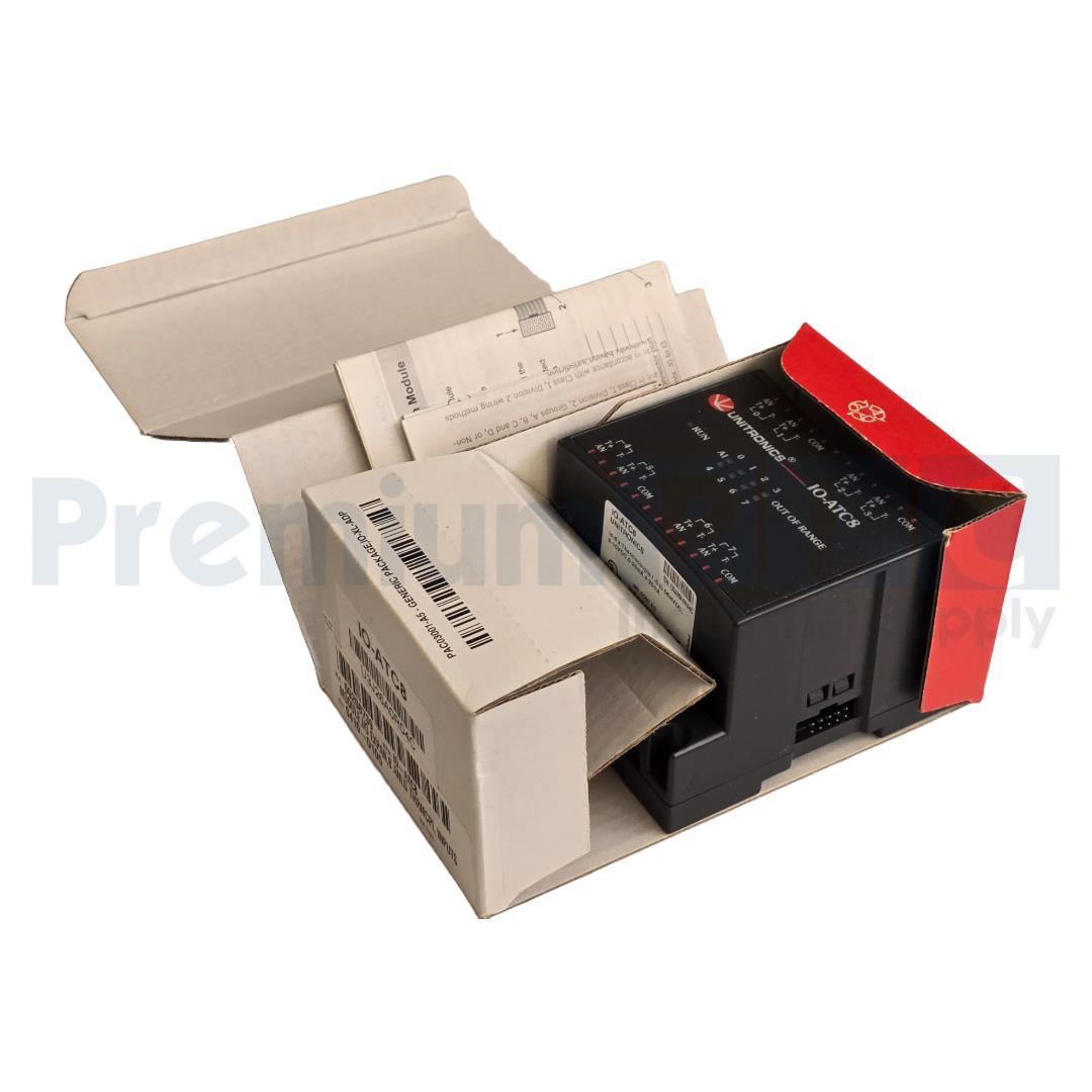 NEW UNITRONICS IO-ATC8 / IOATC8 VISION I/O EXPANSION MODULE THERMOCOUP ...