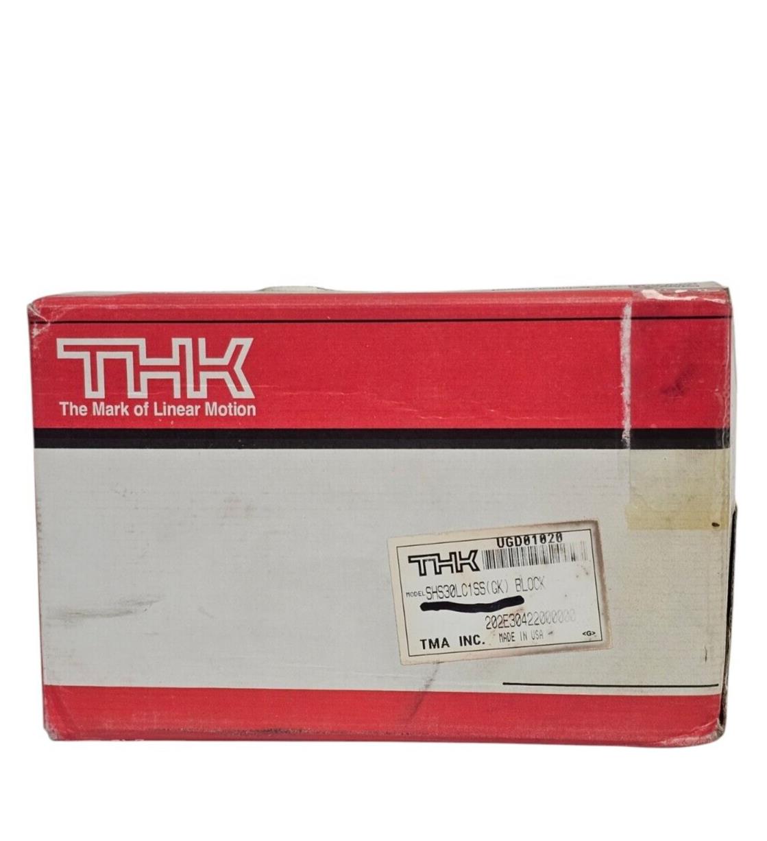 NIB THK SHS30LC1SS (GK) BLOCK LINEAR GUIDE STANDARD BALL BEARING BLOCK ...