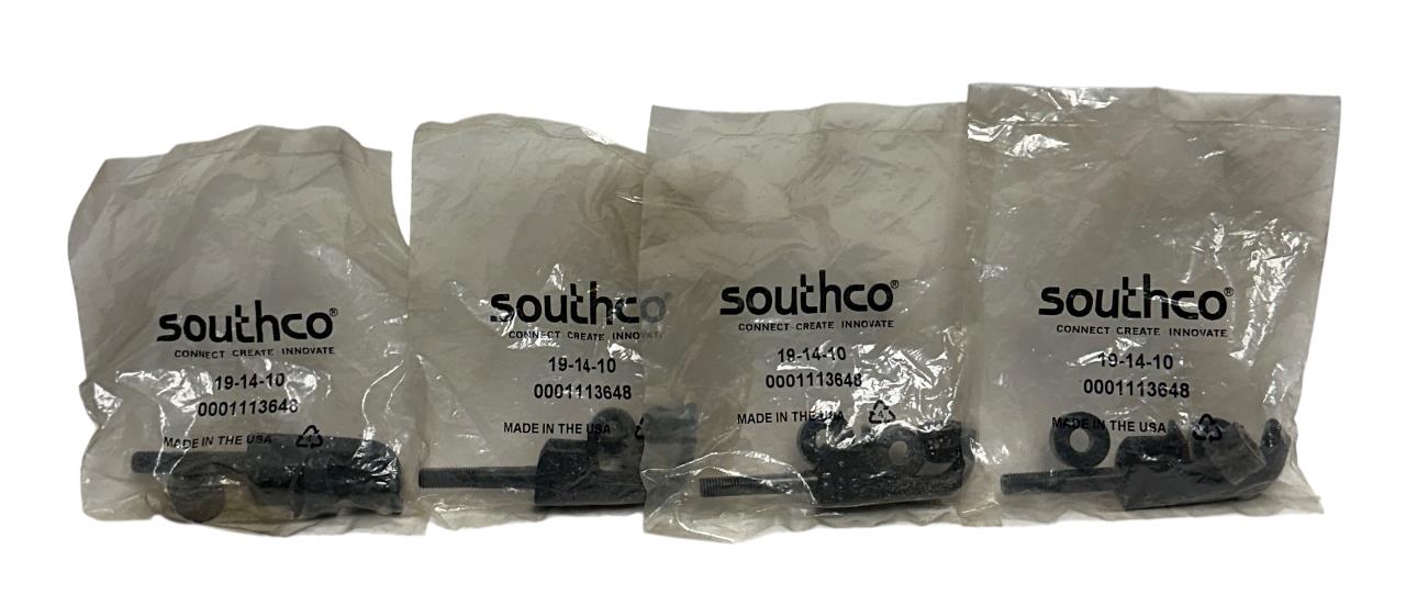 4 SOUTHCO 19-14-10 / 191410 OEM SWELL LATCHES HEAVY-DUTY ZINC ALLOY BL ...