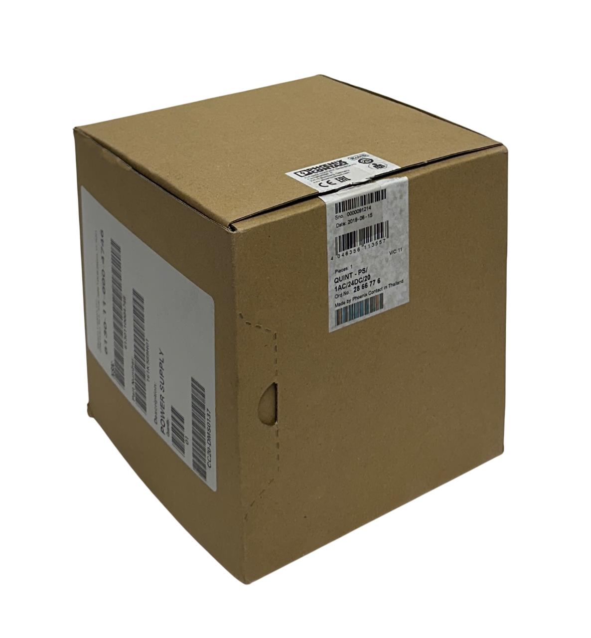 PHOENIX CONTACT QUINT-PS/1AC/24DC/20 / 2866776 QUINT POWER SUPPLY 24VD ...