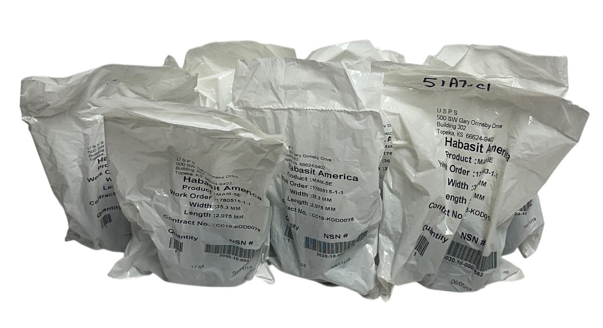 7 HABASIT AMERICA MAM-5E / MAM5E CONVEYOR BELTS W: 35.3mm L: 2,075mm O ...