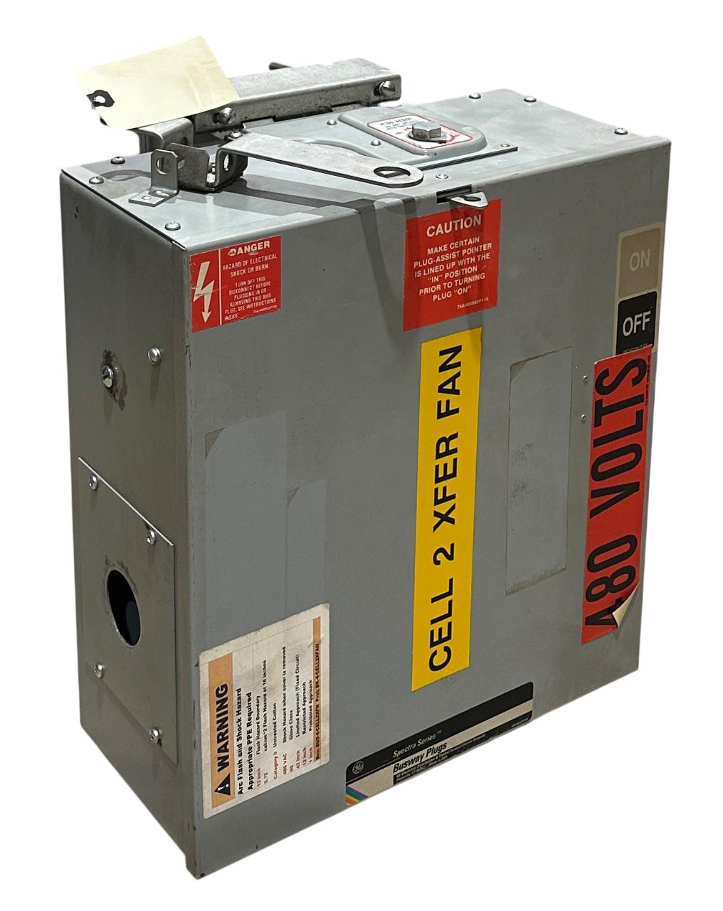 GENERAL ELECTRIC GE SB364RG SPECTRA SERIES BUS PLUG 200A 600V 3PH 3/G ...