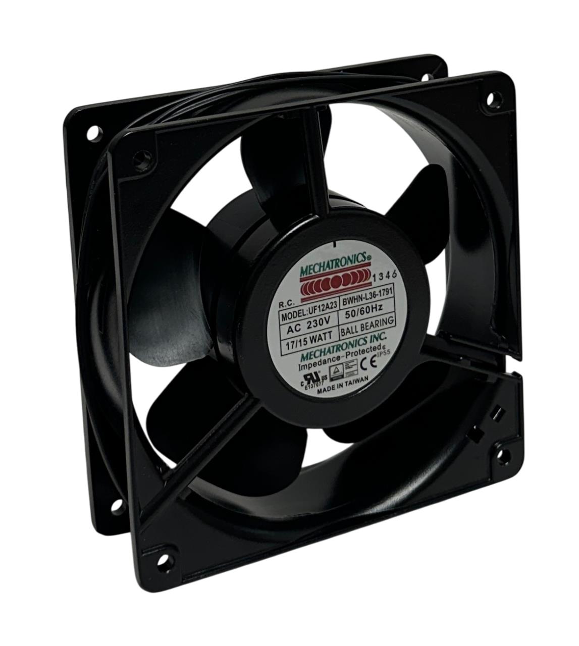 MECHATRONICS UF12A23 / BWHN-L36-1791 AC FAN 230VAC 17/15W BALL BEARING ...