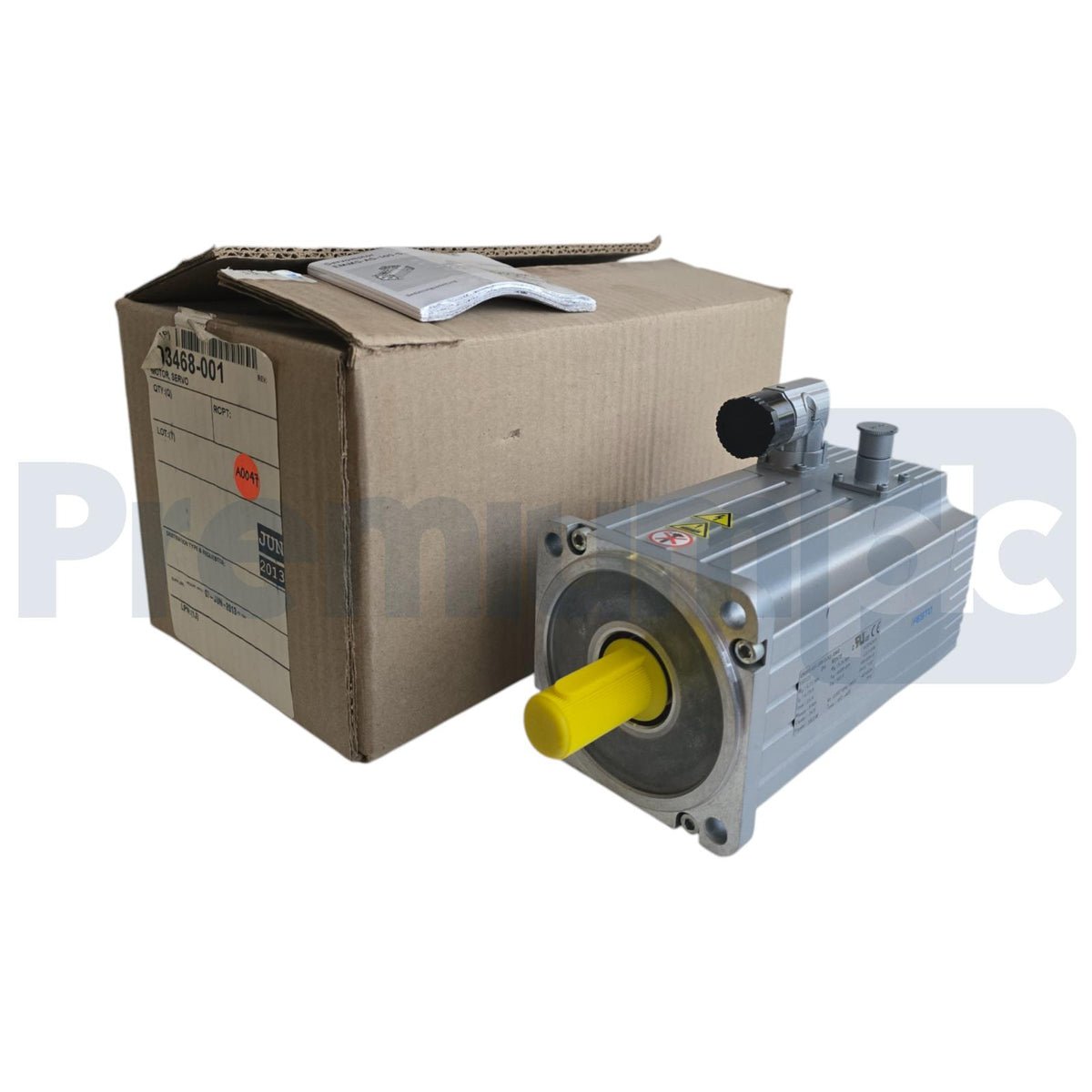 FESTO EMMS-AS-100-S-HS-RMB - 550125 EMMS-AS AC SERVO MOTOR w/BRAKE 24V ...