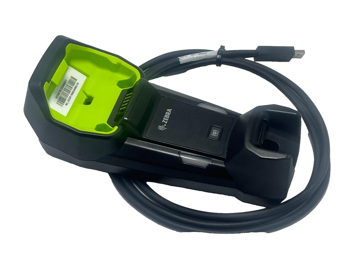 ZEBRA STB3678-C100F3WW COMMUNICATION CHARGING CRADLE w/ USB CABLE CBA ...