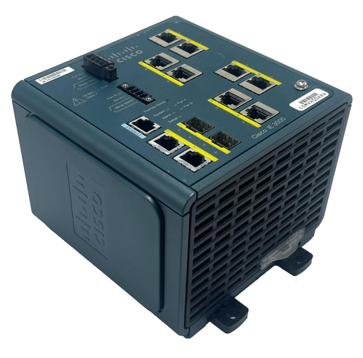 CISCO IE-3000-8TC 8-Port 10/100 Indust. Ethernet Switch Managed DIN Ra ...