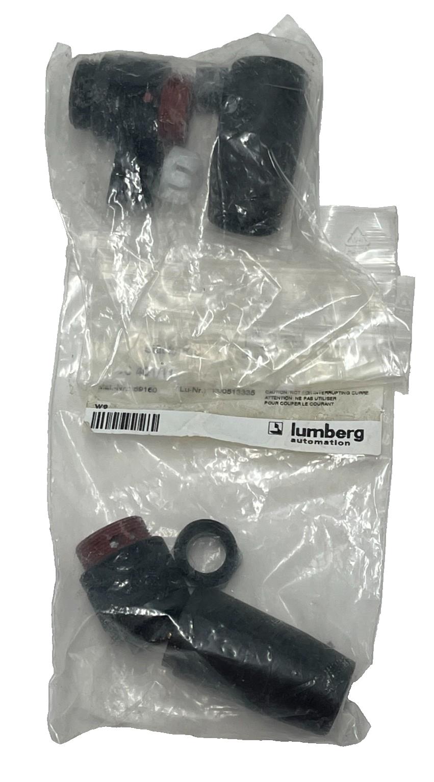 2 LUMBERG AUTOMATION RSC 401/11 7/8" 4-Pin Male Power Field Attachable ...