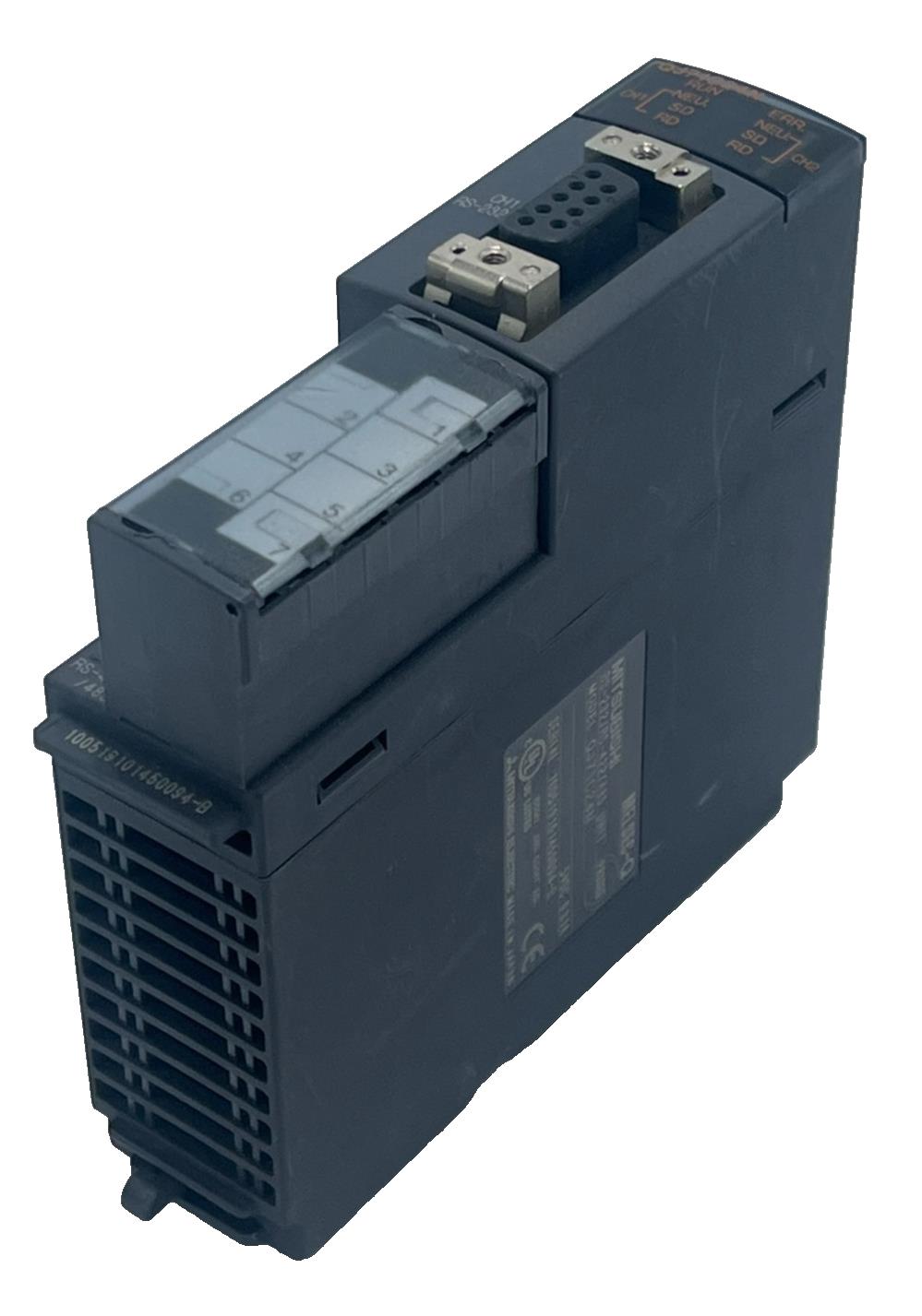 Mitsubishi QJ71C24N MELSEC-Q Serial Communication Module RS-232 RS-422 ...