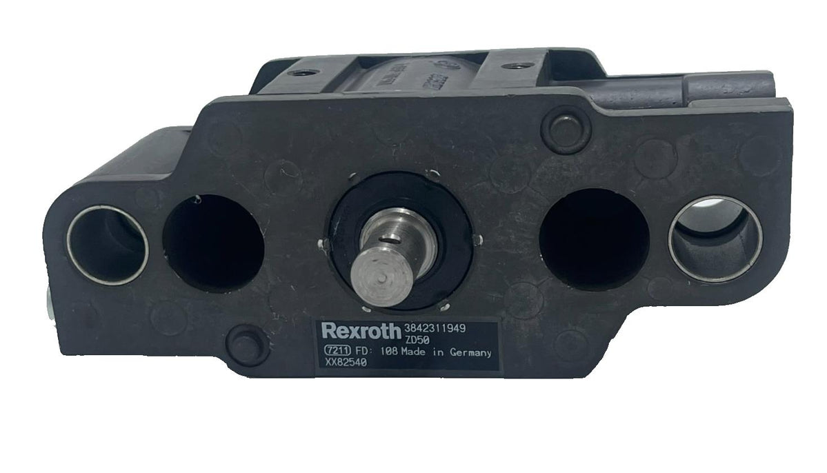 BOSCH REXROTH 3842311949 Mounting Block for Pneumatic Cylinder ZD50 TS ...