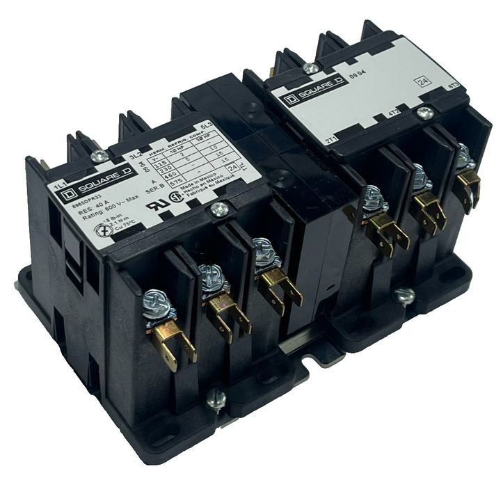 Square D 8965DPR33V02 /B NEMA 1 Reversing Hoist Contactor 30A 110/120V ...
