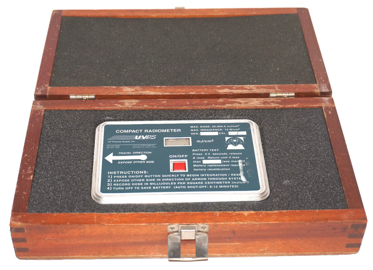 UVPS COMPACT RADIOMETER UV PROCESS SUPPLY — PremiumPLC