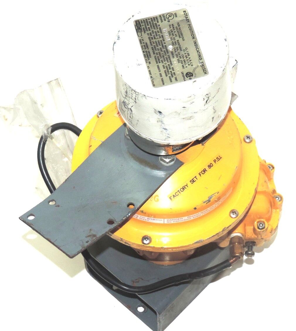 KINETROL MODEL 090 1/4 TURN ACTUATOR 099-100 W/ 090 SPRING RETURN INCL ...