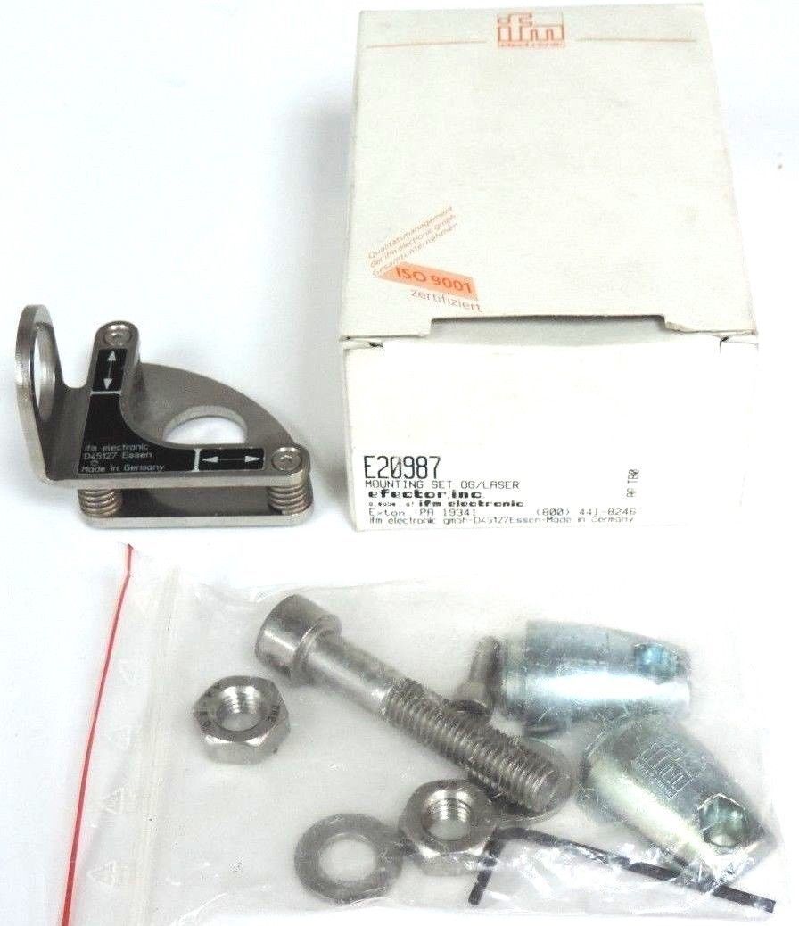 NIB IFM EFECTOR E20987 MOUNTING SET OG/LASER — PremiumPLC