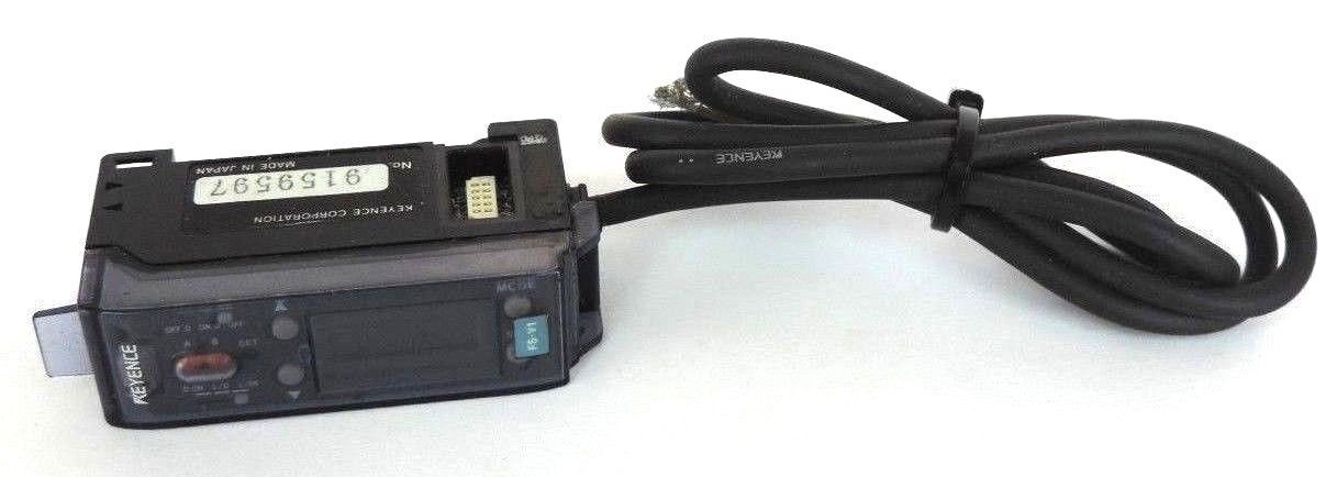 KEYENCE FS-V1 PHOTOELECTRIC FIBER AMPLIFIER FSV1, 12-24V DC — PremiumPLC