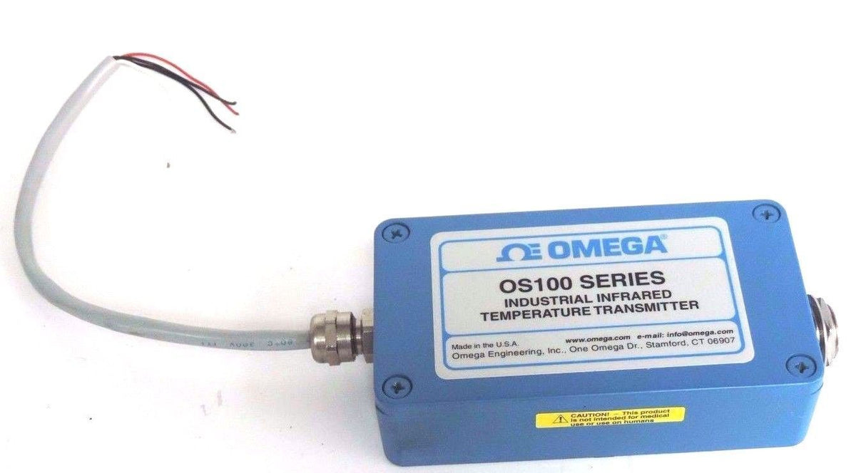 OMEGA OS100 SERIES INDUSTRIAL INFRARED TEMPERATURE TRANSMITTER — PremiumPLC