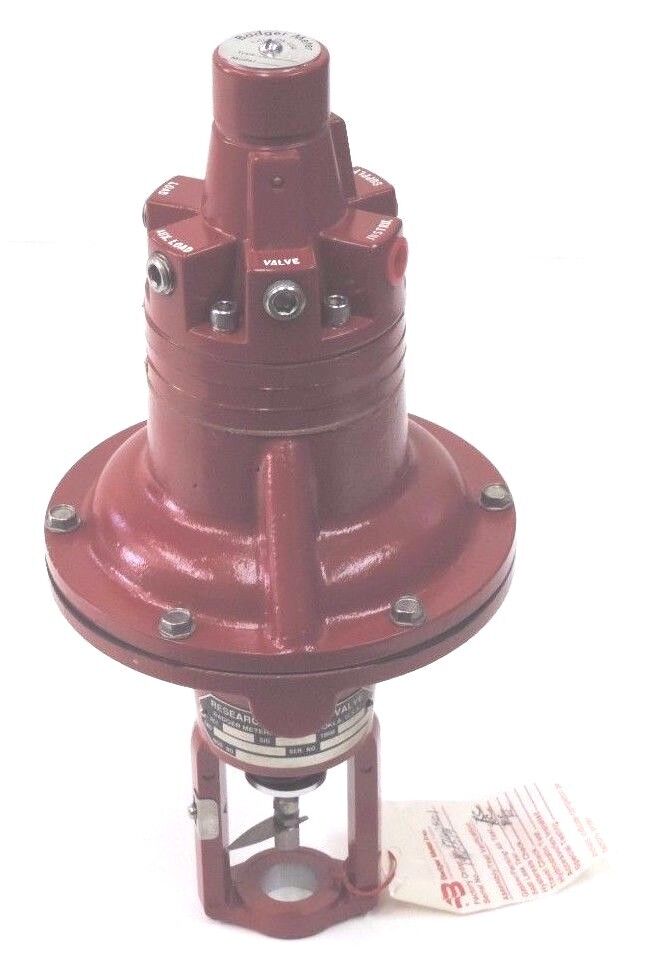 NEW BADGER METER MODEL NO. 1017 RESEARCH CONTROL VALVE W/ TYPE 3LRA MO ...